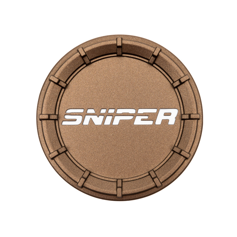 Sniper Wheels Matt Bronze Centre Cap White Lettering 6x114.3 – sniperwheels